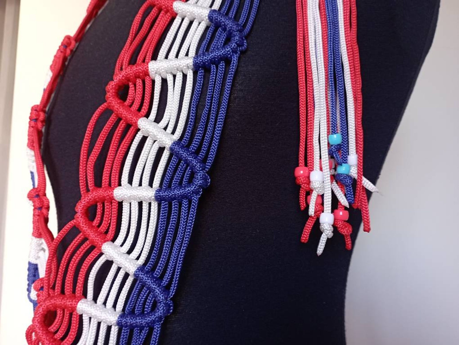 Macrame Guitar Straps, Willie Nelson Style Strap, Flag Colour Strap - Etsy