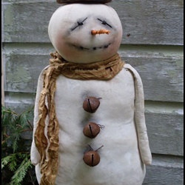Primitive Snowman Patterns - Etsy