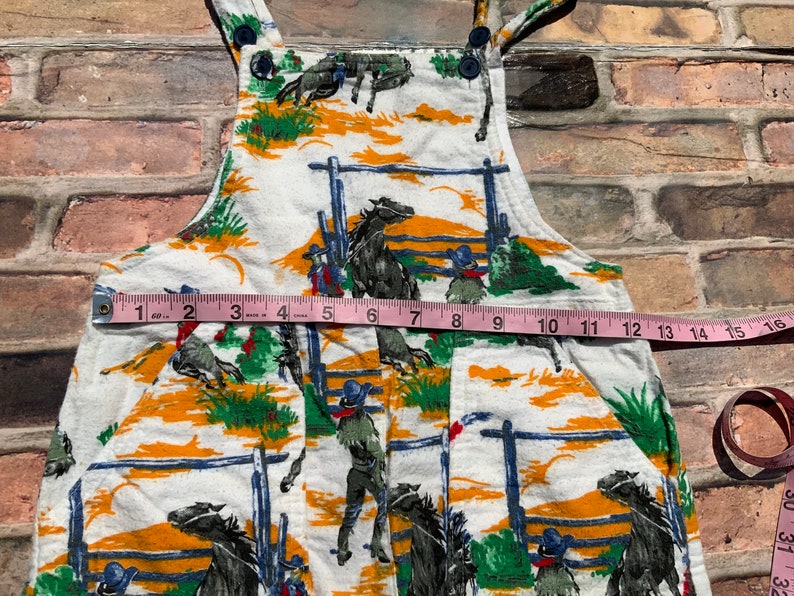 Vintage Children’s Western Themed Overalls - Etsy