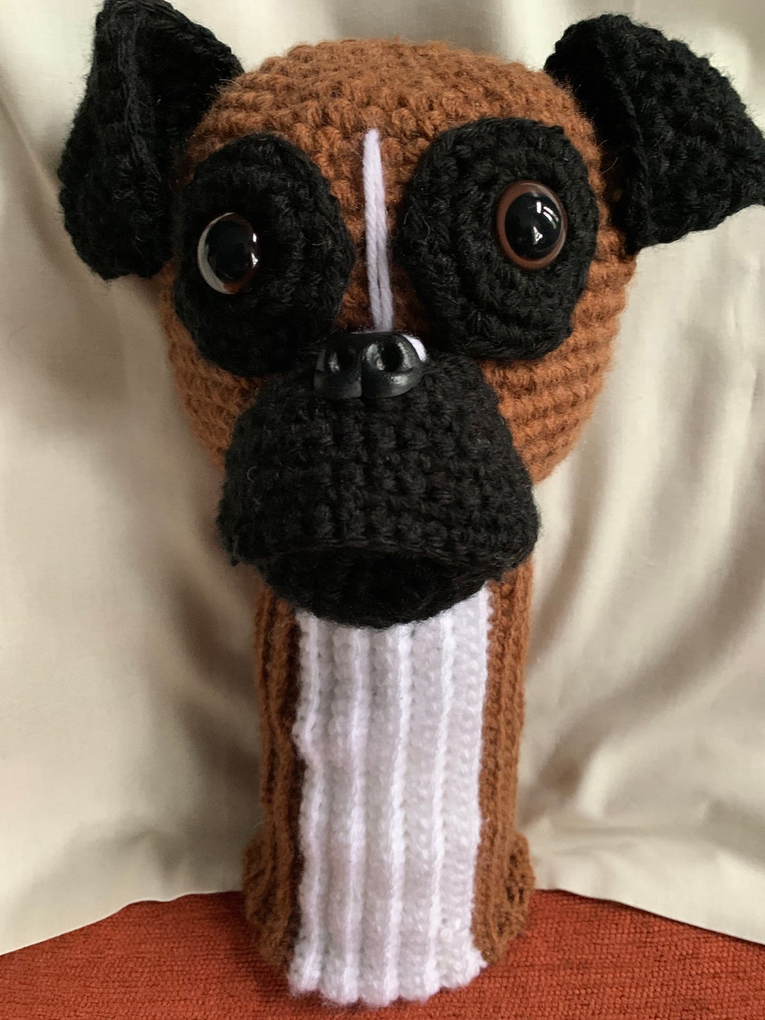 Boxer Dog Golf Club Cover Driver Cover Woods Cover Made to - Etsy