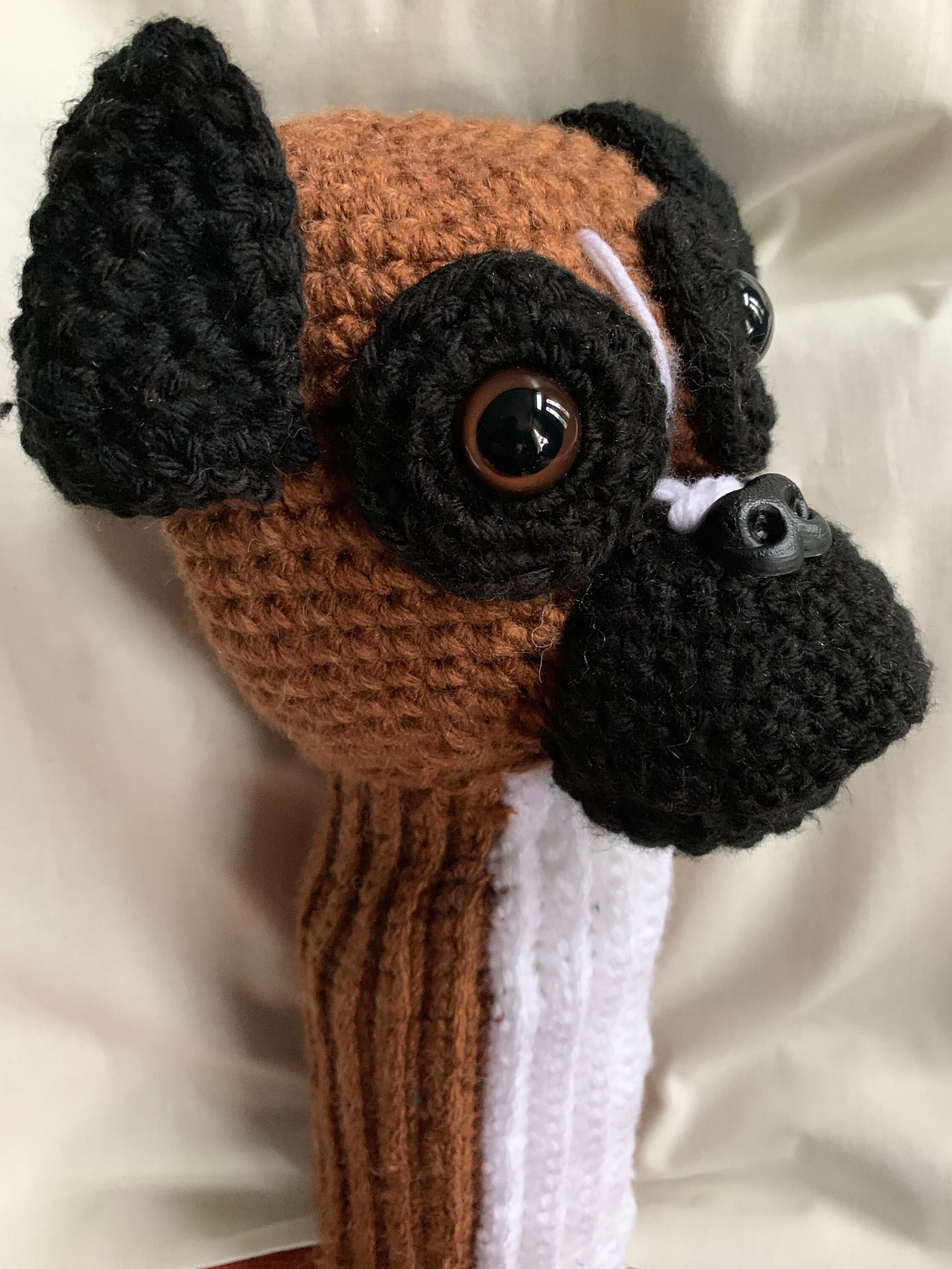 Boxer Dog Golf Club Cover Driver Cover Woods cover Made to | Etsy