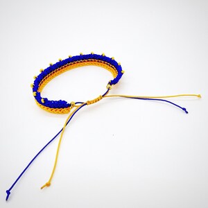 Stand With Ukraine Gift, Ukrainian Jewelry, Support Ukraine Bracelet ...