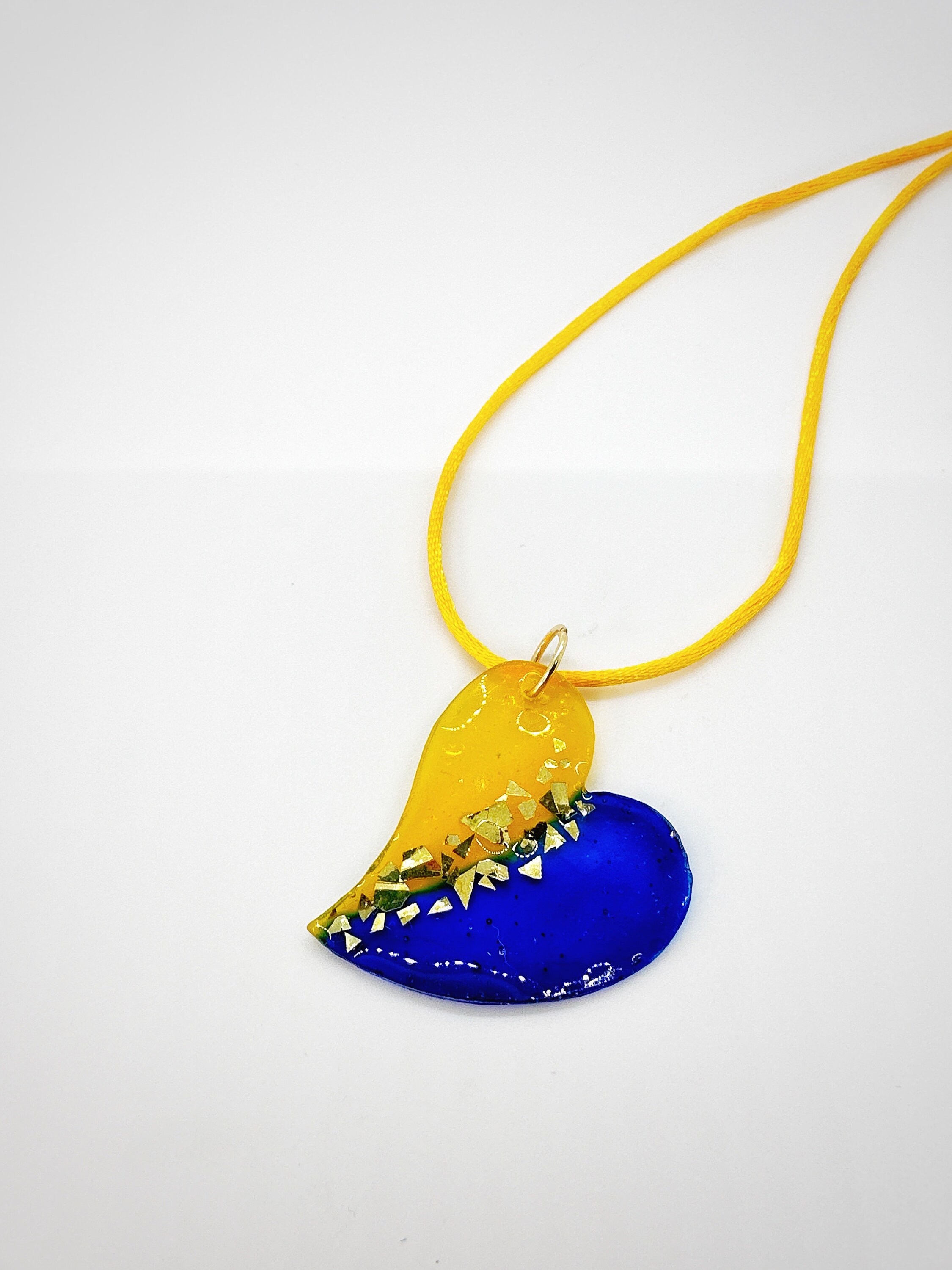 Ukraine Jewelry, Stand With Ukraine Gift, Support Ukraine, Heart ...