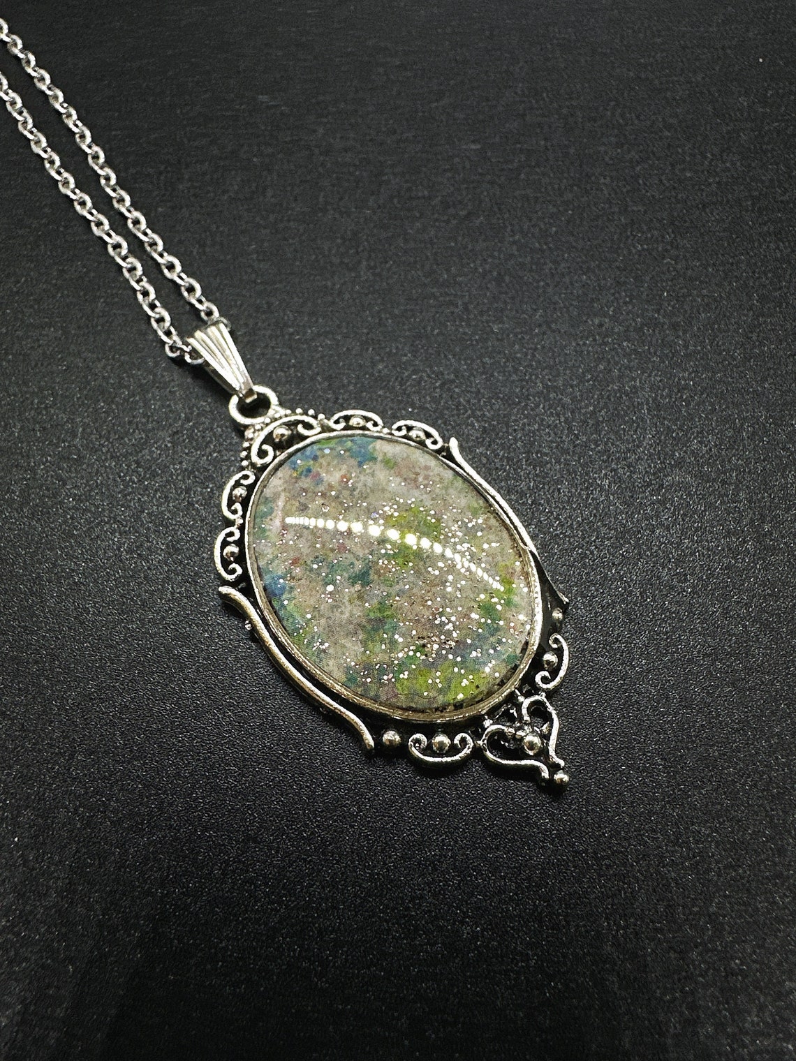 Monet Jewelry, Vintage Retro Style Necklace, Monet Painting Necklace ...