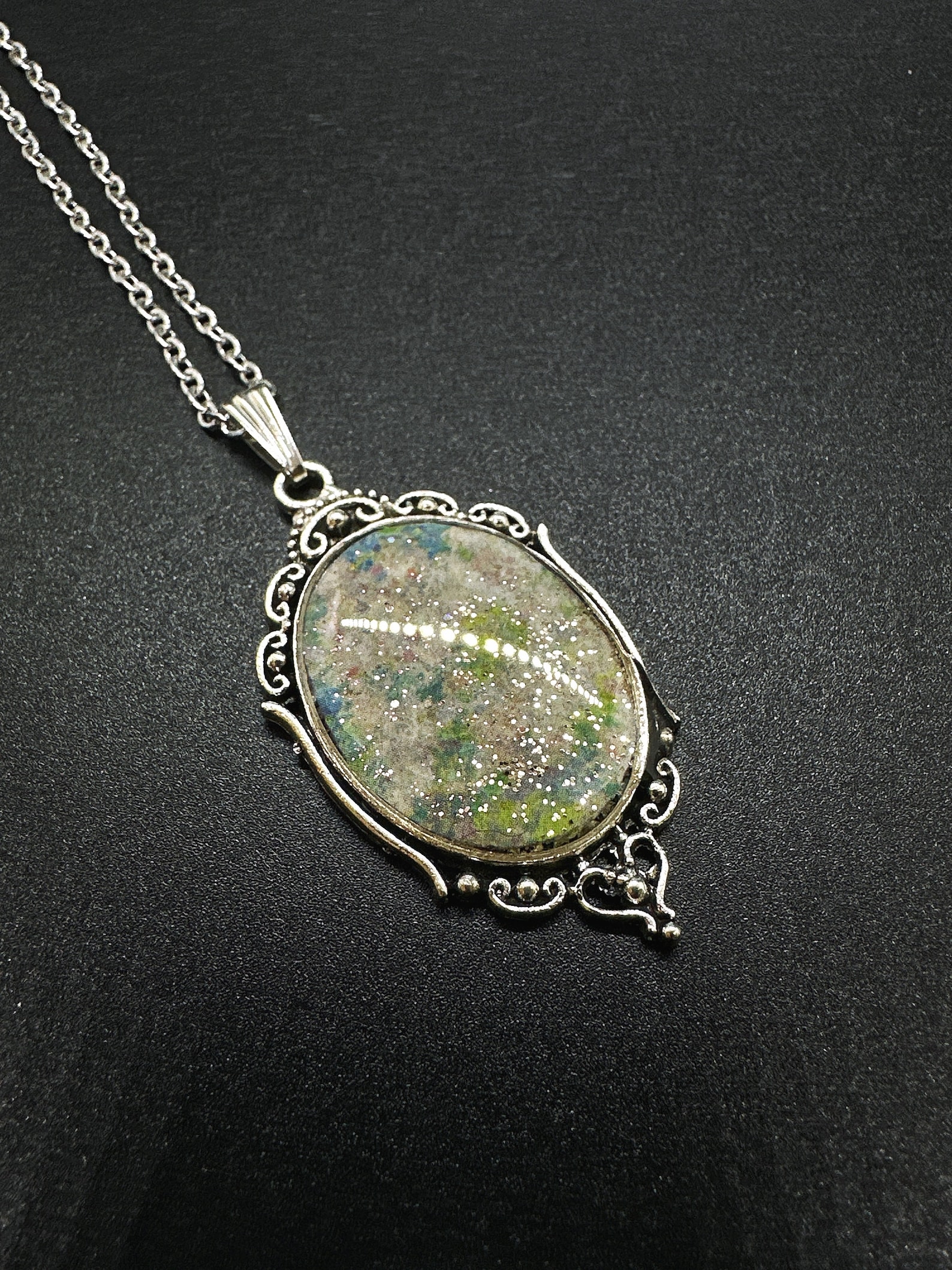 Monet Jewelry, Vintage Retro Style Necklace, Monet Painting Necklace ...