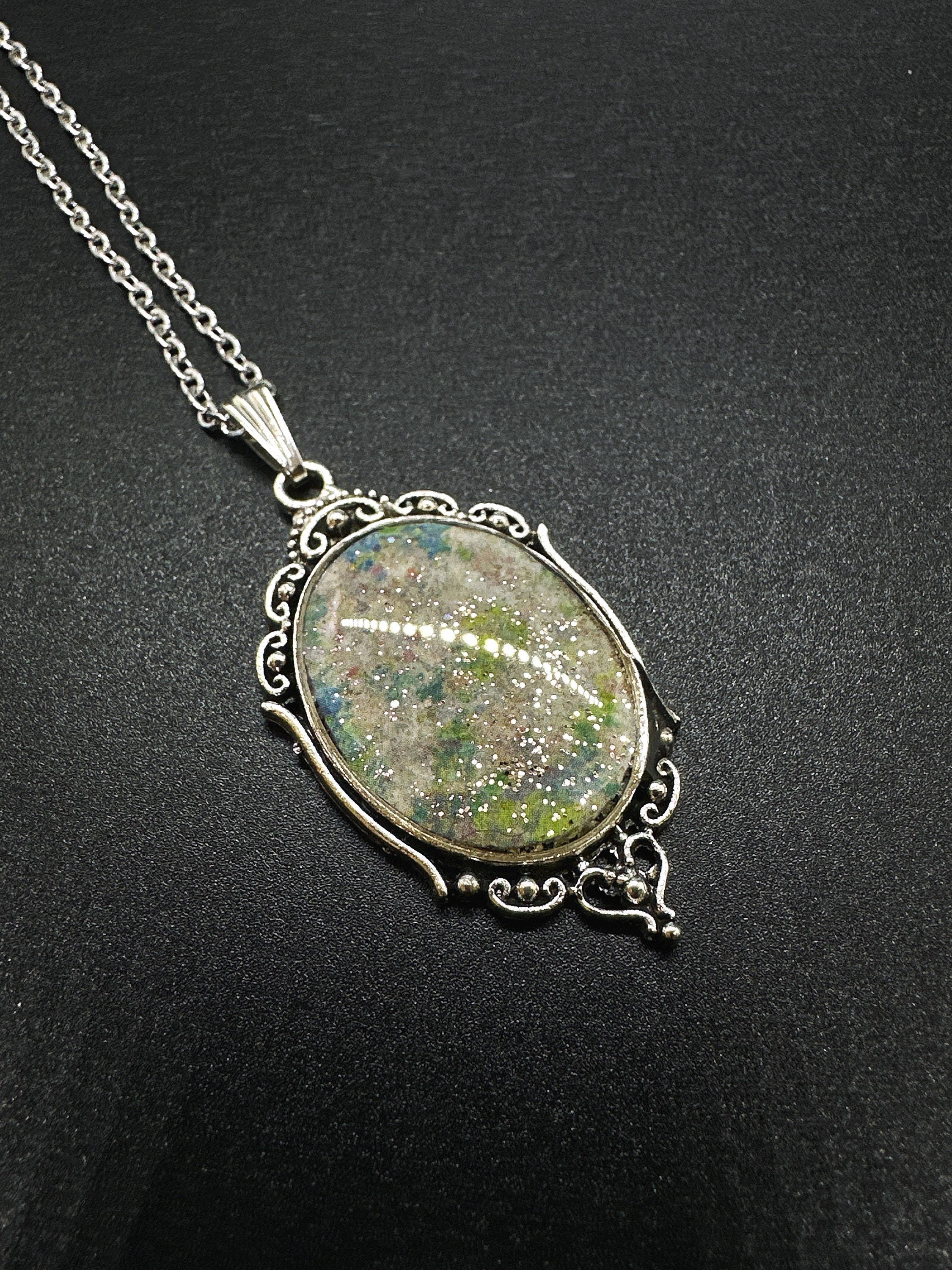 Monet Jewelry, Vintage Retro Style Necklace, Monet Painting Necklace ...