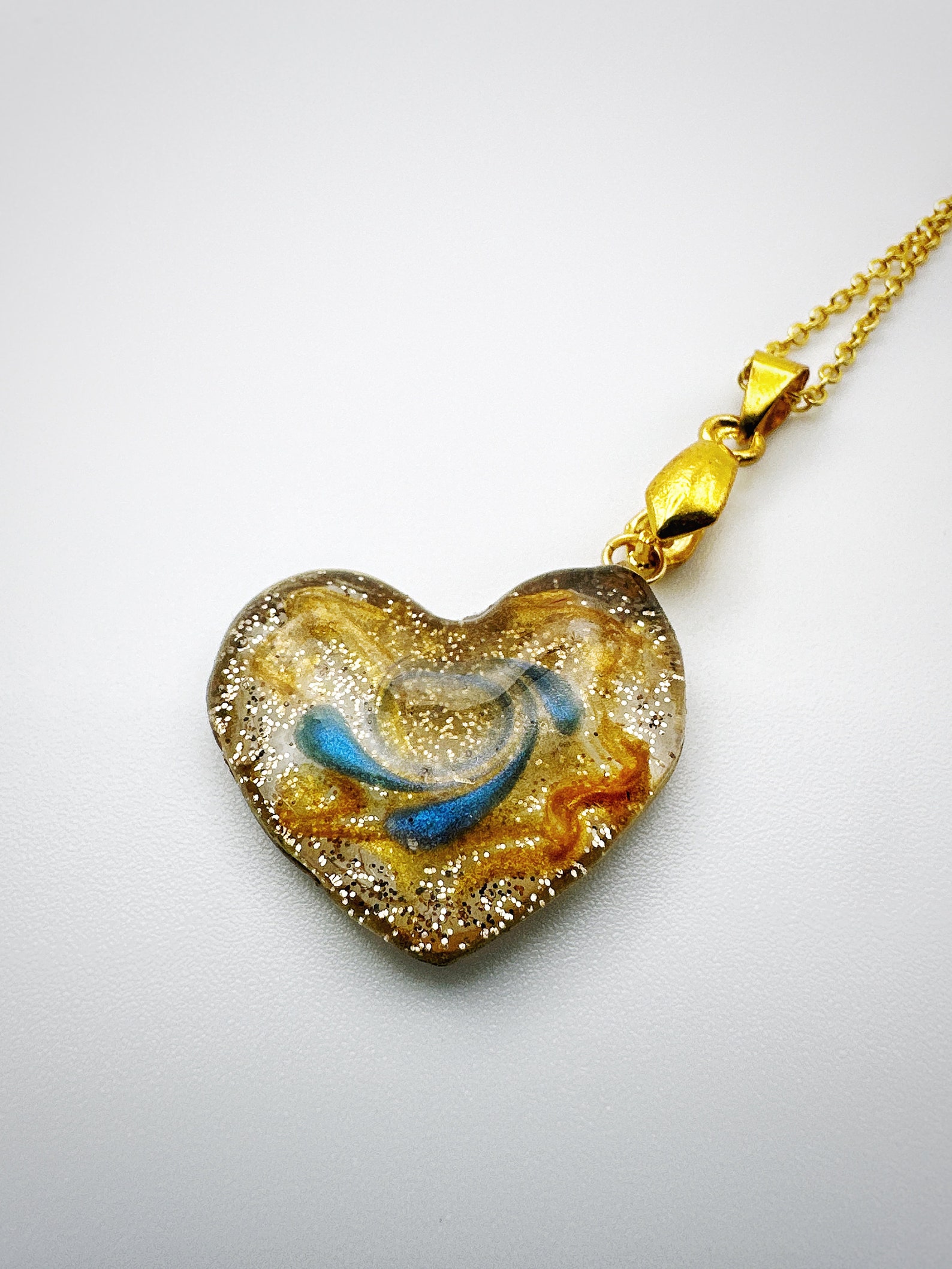 Ukraine Jewelry, Stand With Ukraine Gift, Blue Yellow Heart, Ukrainian ...