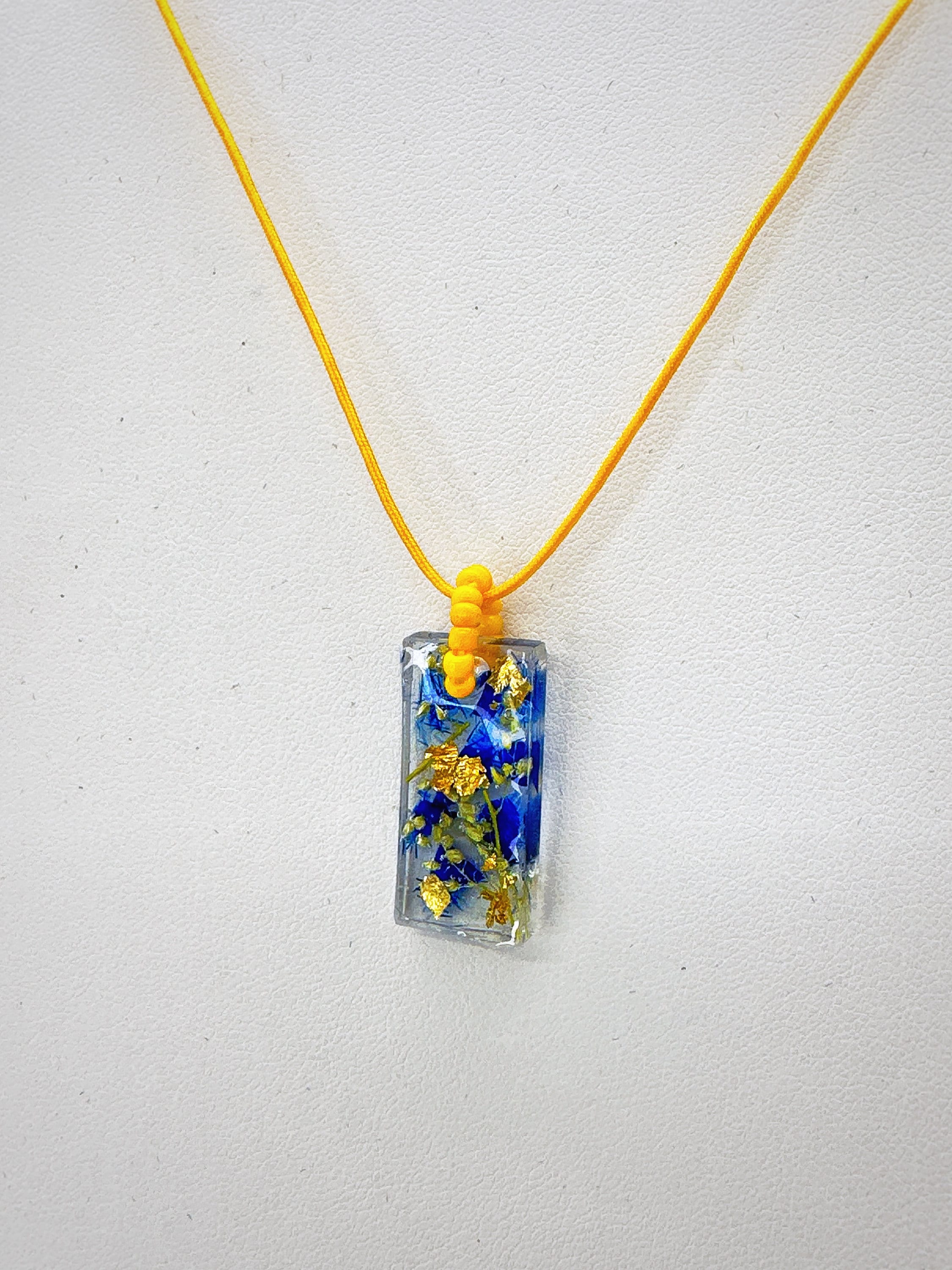 Stand With Ukraine Gift, Support Ukraine, Abstract Necklace, Ukrainian ...