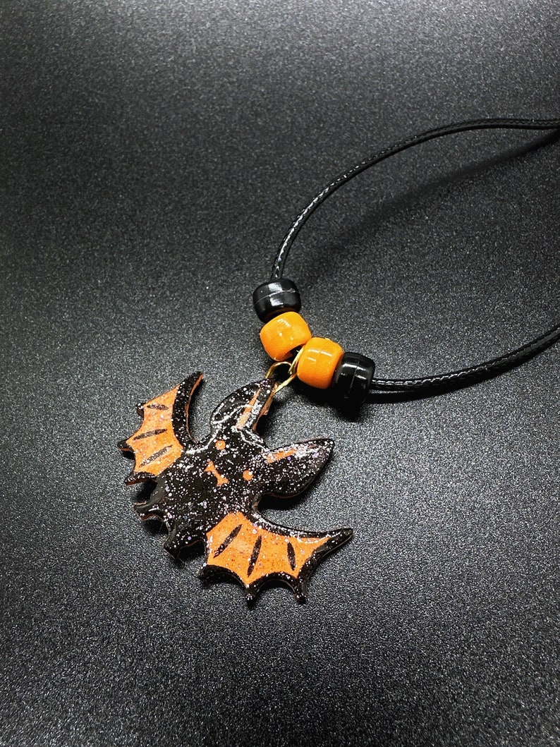 Halloween Jewelry, Fall Jewelry, Bat Necklace, Fall Jewelry, Spooky ...