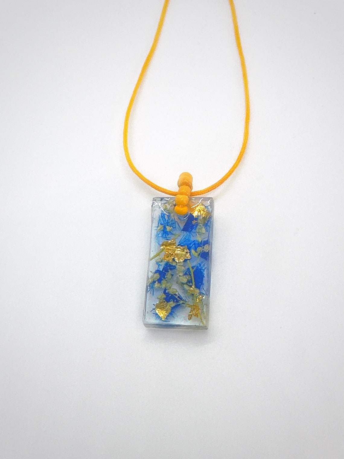 Stand With Ukraine Gift, Support Ukraine, Abstract Necklace, Ukrainian ...