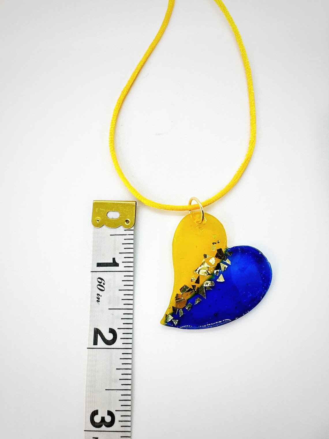 Ukraine Jewelry, Stand With Ukraine Gift, Support Ukraine, Heart ...