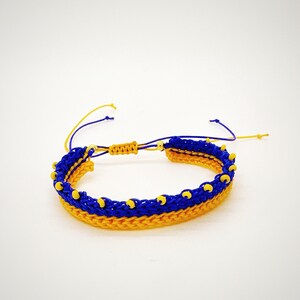 Stand With Ukraine Gift, Ukrainian Jewelry, Support Ukraine Bracelet ...