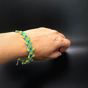 Stand With Ukraine Gift, Ukrainian Jewelry, Support Ukraine Bracelet ...