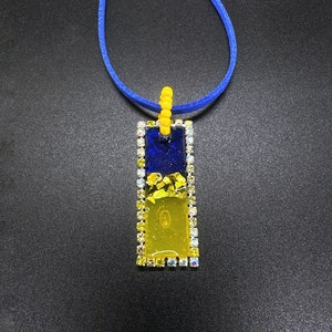 Ukraine Jewelry, Stand With Ukraine Gift, Support Ukraine, Blue Yellow ...