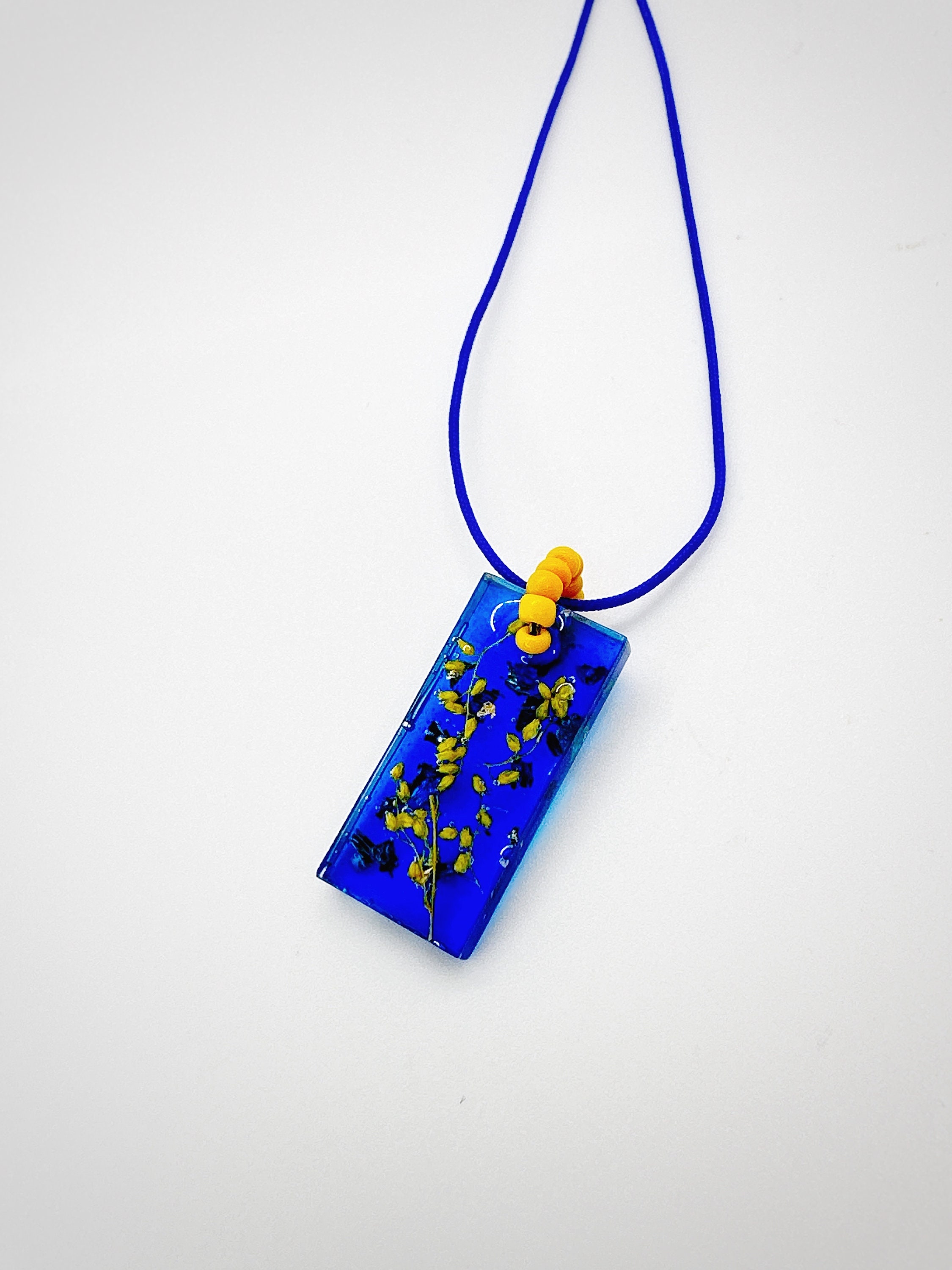 Stand With Ukraine Gift, Support Ukraine, Abstract Necklace, Ukrainian ...