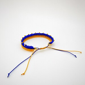 Stand With Ukraine Gift, Ukrainian Jewelry, Support Ukraine Bracelet ...