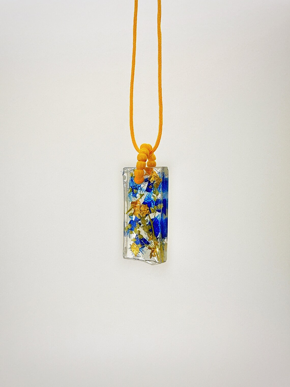 Stand With Ukraine Gift, Support Ukraine, Abstract Necklace, Ukrainian ...