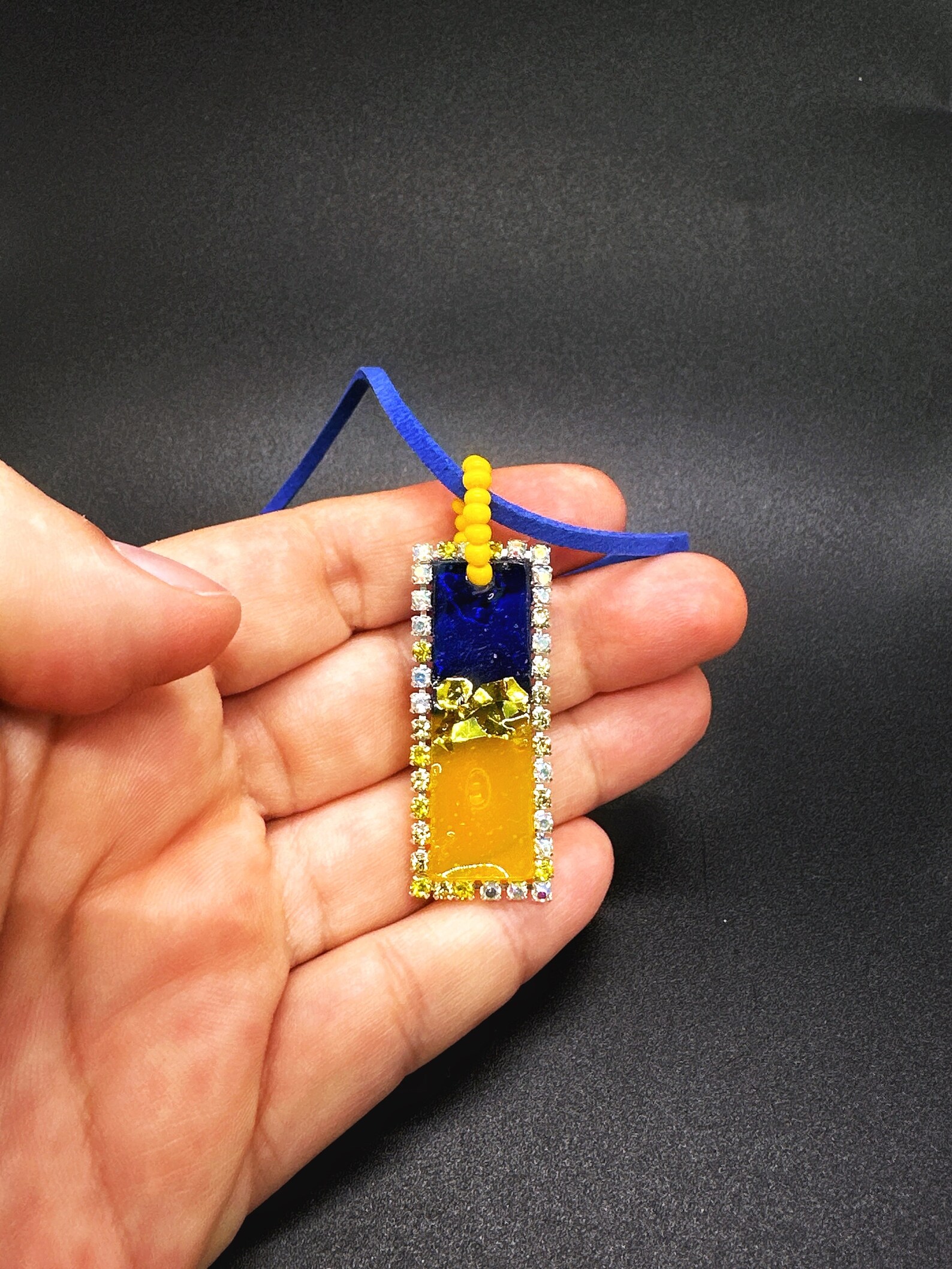 Ukraine Jewelry, Stand With Ukraine Gift, Support Ukraine, Blue Yellow ...