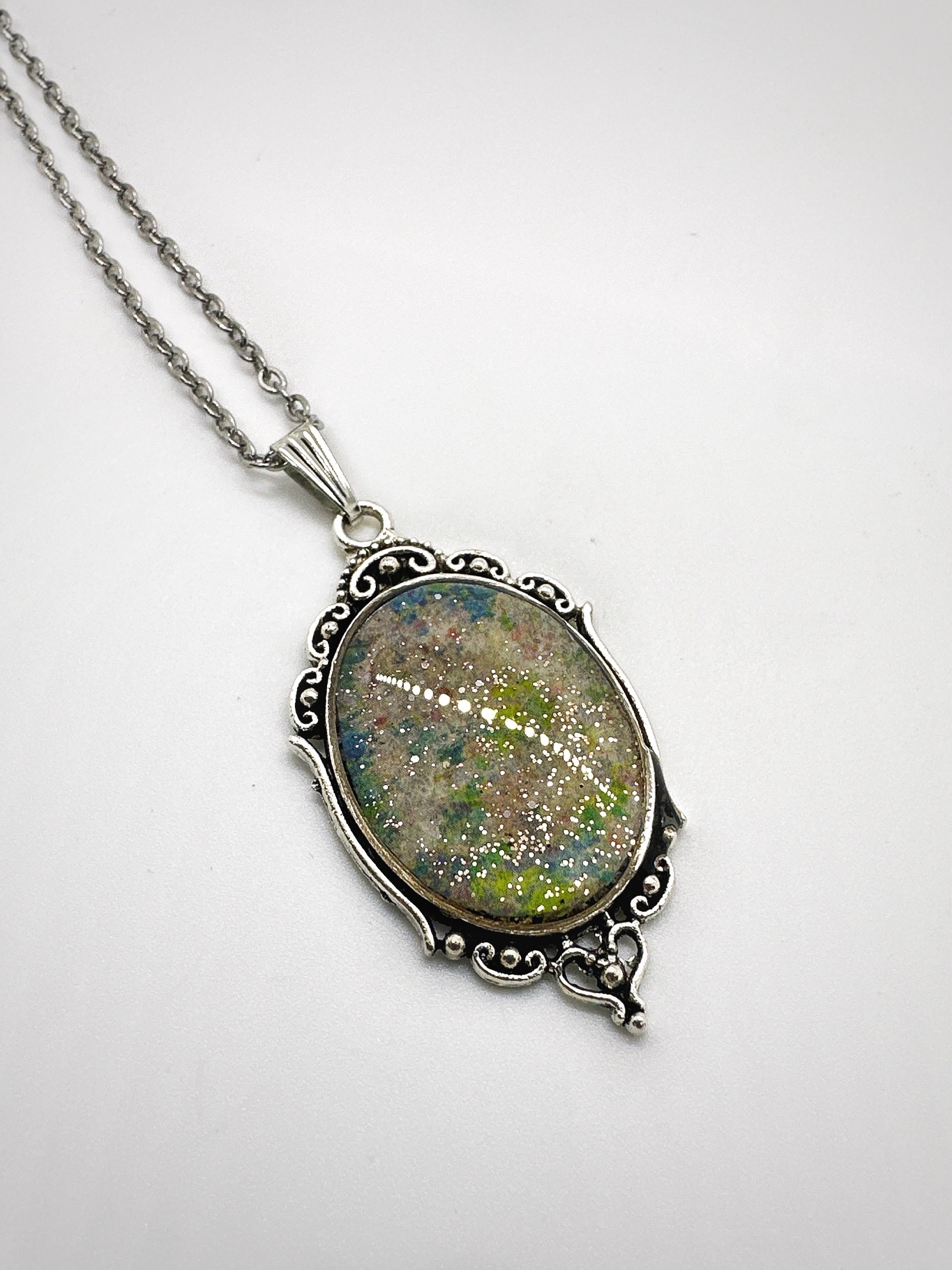 Monet Jewelry, Vintage Retro Style Necklace, Monet Painting Necklace ...