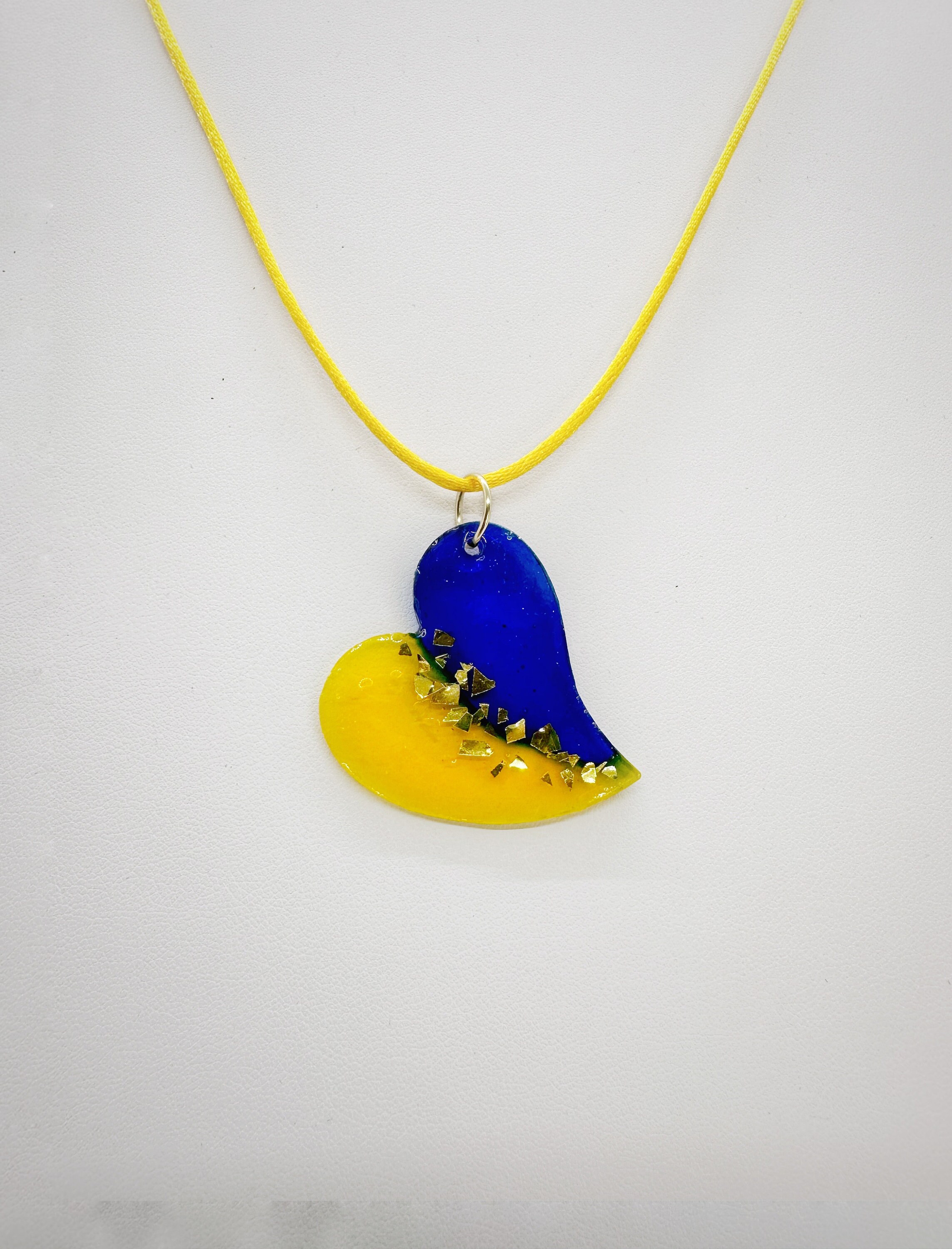 Ukraine Jewelry, Stand With Ukraine Gift, Support Ukraine, Heart ...