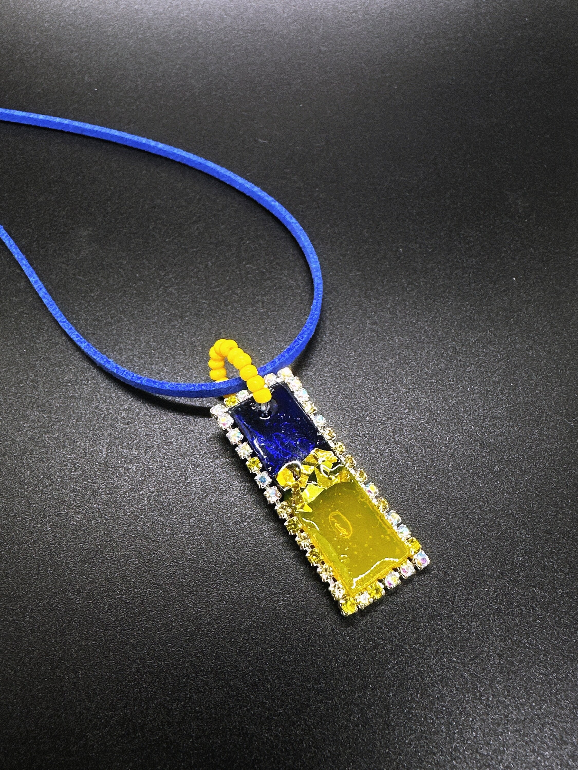 Ukraine Jewelry, Stand With Ukraine Gift, Support Ukraine, Blue Yellow ...