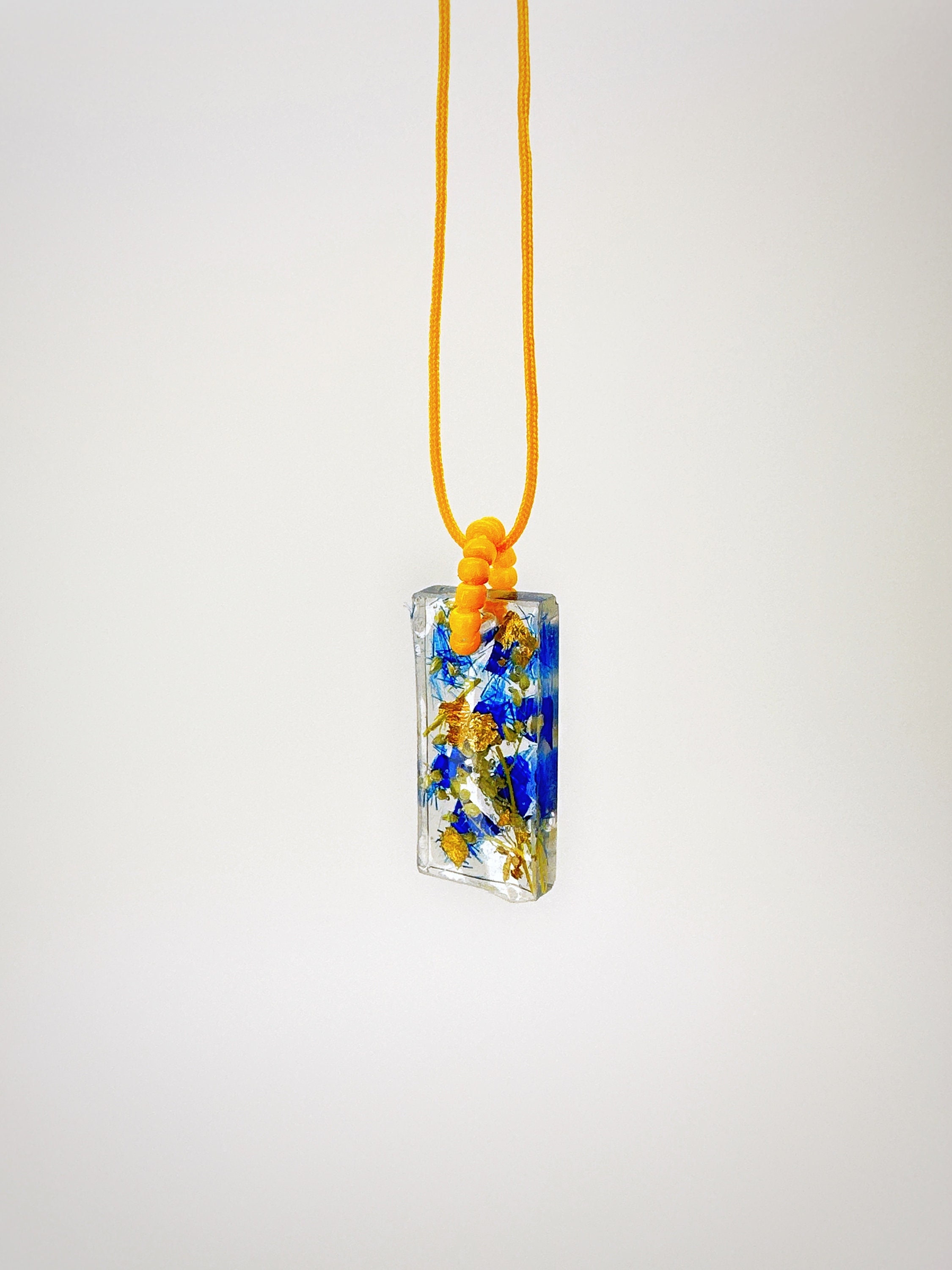 Stand With Ukraine Gift, Support Ukraine, Abstract Necklace, Ukrainian ...