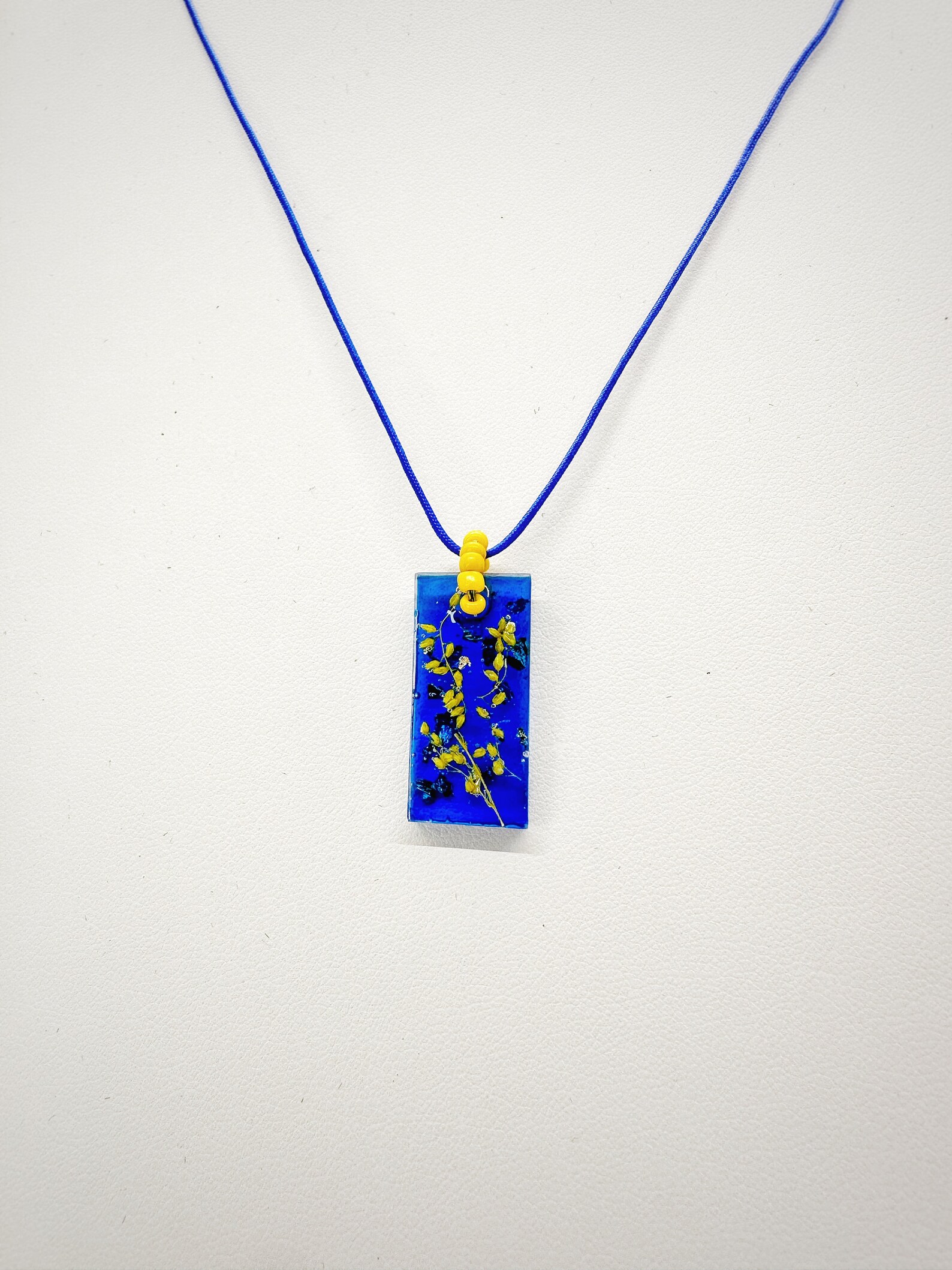 Stand With Ukraine Gift, Support Ukraine, Abstract Necklace, Ukrainian ...