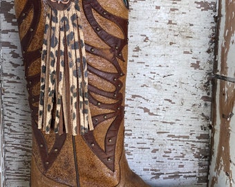 Leather Boot Toppers - Etsy