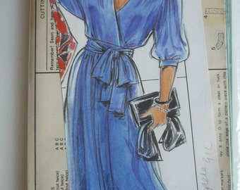 Wrap Dress Sewing Pattern | Etsy UK