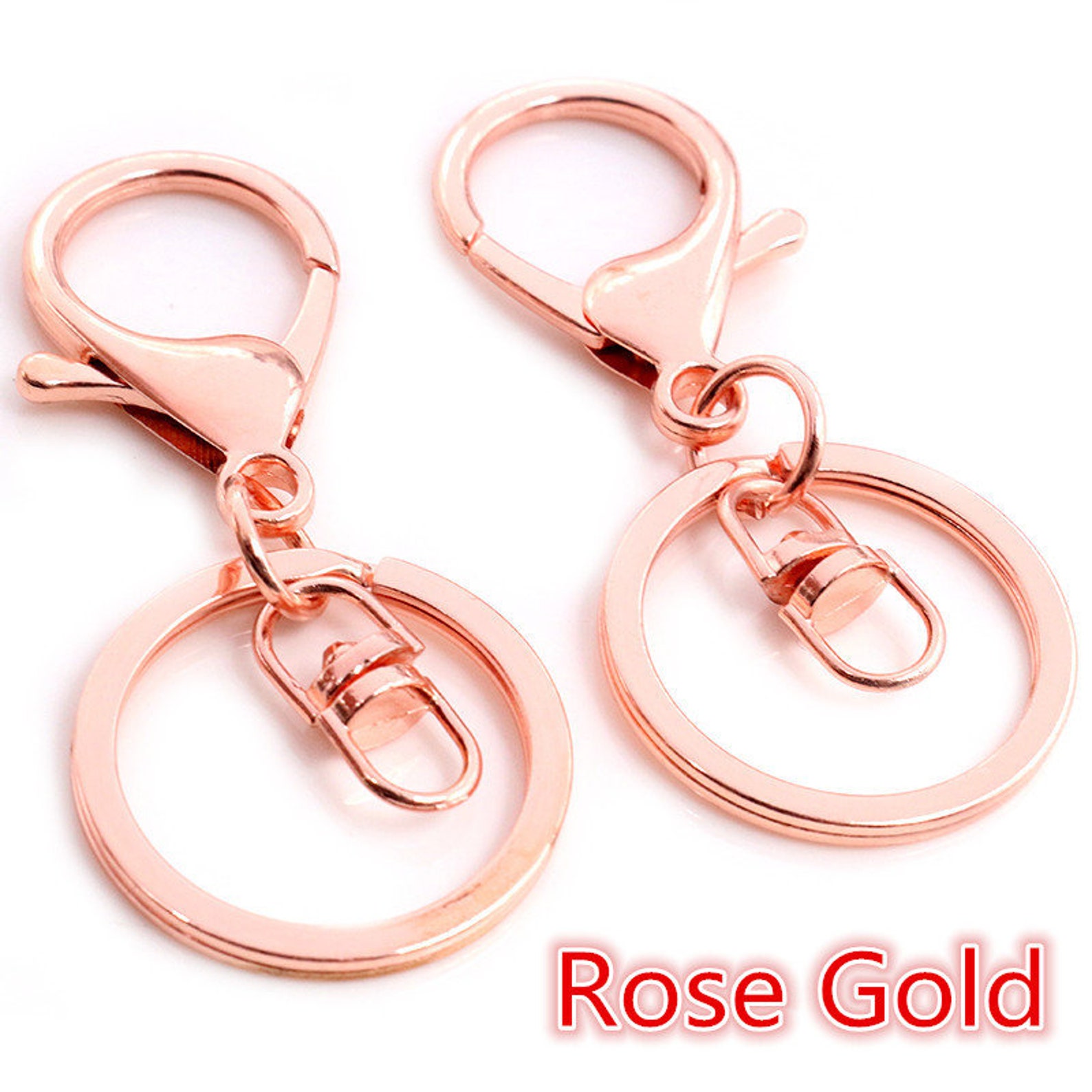 5pcs/lot 30mm Key Ring Long 70mm Popular Classic 8 Colors - Etsy