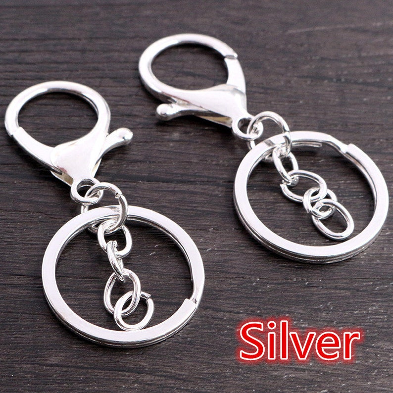 5pcs/lot 30mm Chain Key Ring Long 70mm Popular Classic 8 - Etsy