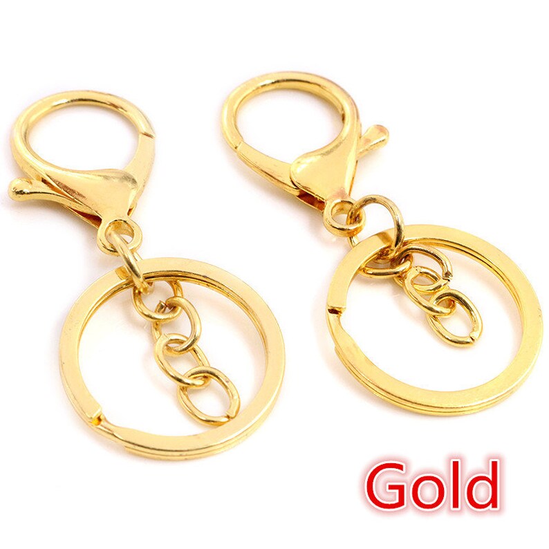 5pcs/lot 30mm Chain Key Ring Long 70mm Popular Classic 8 - Etsy