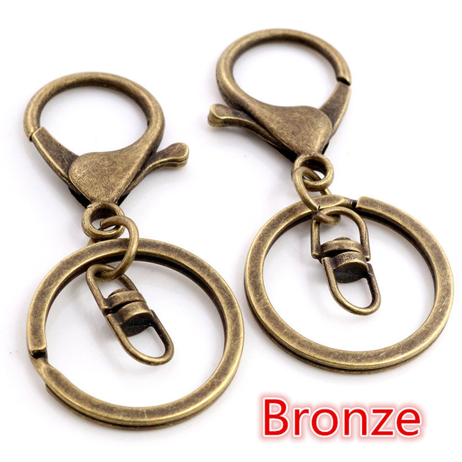 5pcs/lot 30mm Key Ring Long 70mm Popular Classic 8 Colors - Etsy