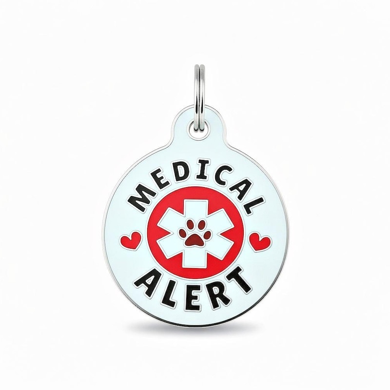 Small Dog Tag Medical Id - Etsy