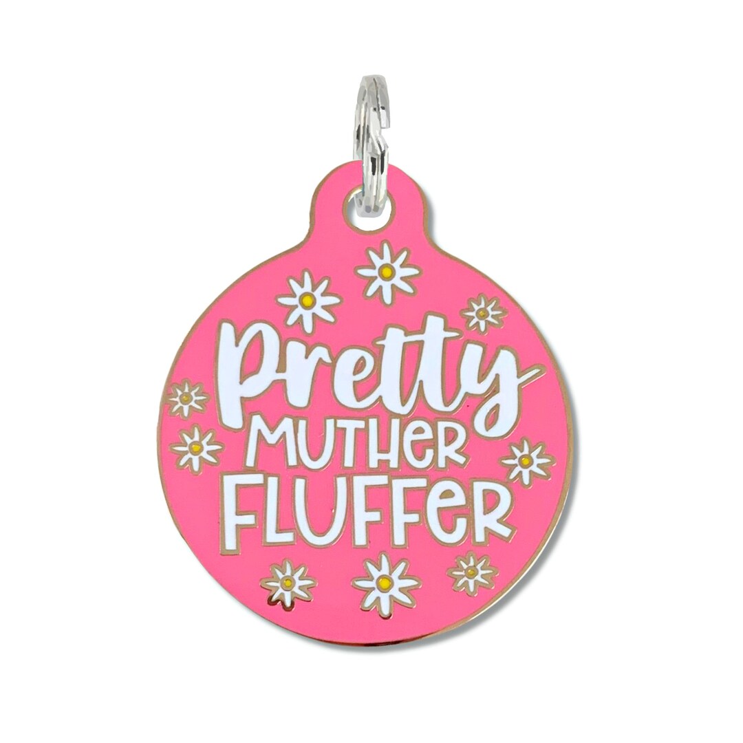 Small Large Pet ID Tags For Girl Dogs And Cats Pretty Etsy Small Large Pet ID Tags For Girl Dogs And Cats Pretty Etsy