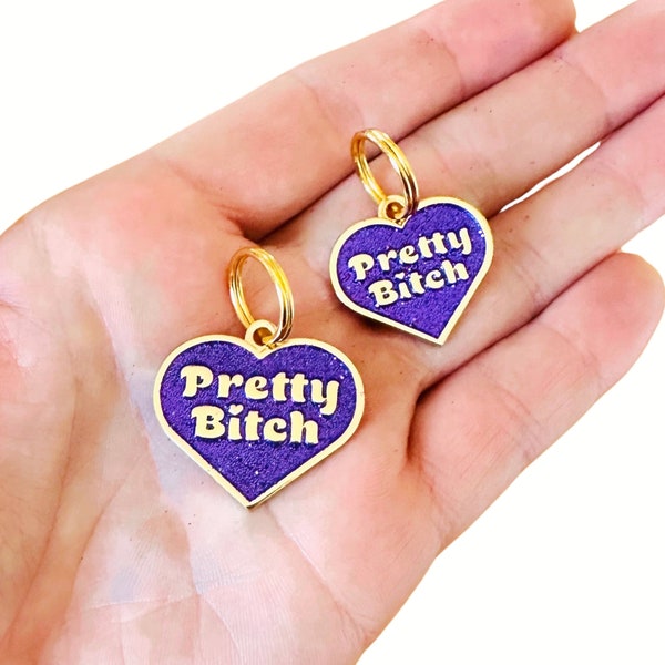 Heart Dog Tag - Etsy