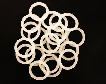 Bone Shaped Dog Pet Id Tag Silencer Glows in the Dark - Etsy