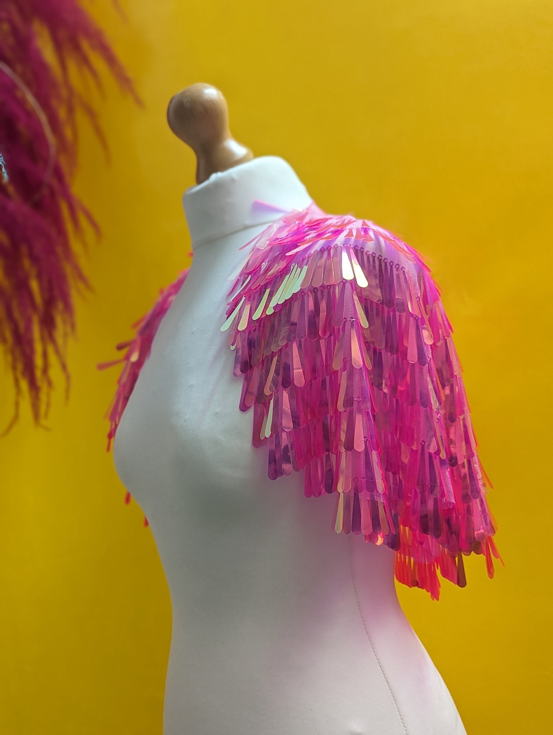Disco Sparkly Sequin Cape/wrap/shrug, Glastonbury, Harry Styles ...