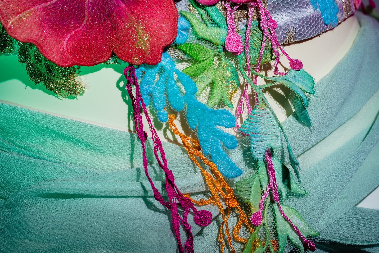 Bespoke Floral Belt Colourful Wedding Belt Embroidered and - Etsy