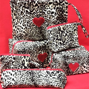 Leopard Print Coin Purse Pouch Wallet 100% Cotton Handmade in the UK - Etsy