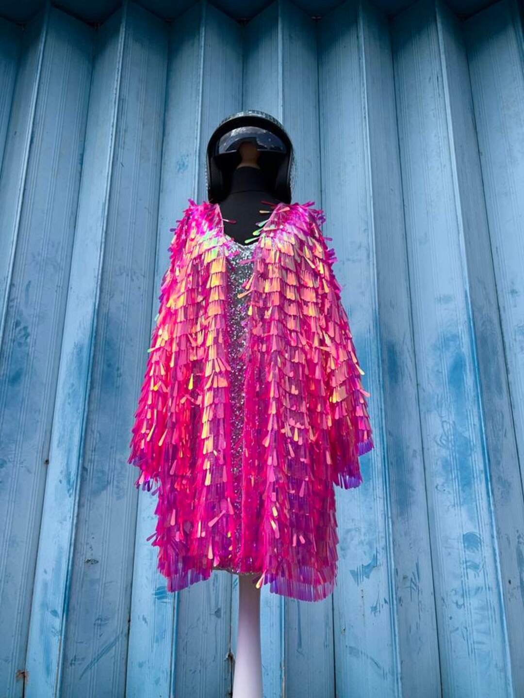 Disco Sparkly Sequinned Jacket, Glastonbury, Festival/drag/pride ...