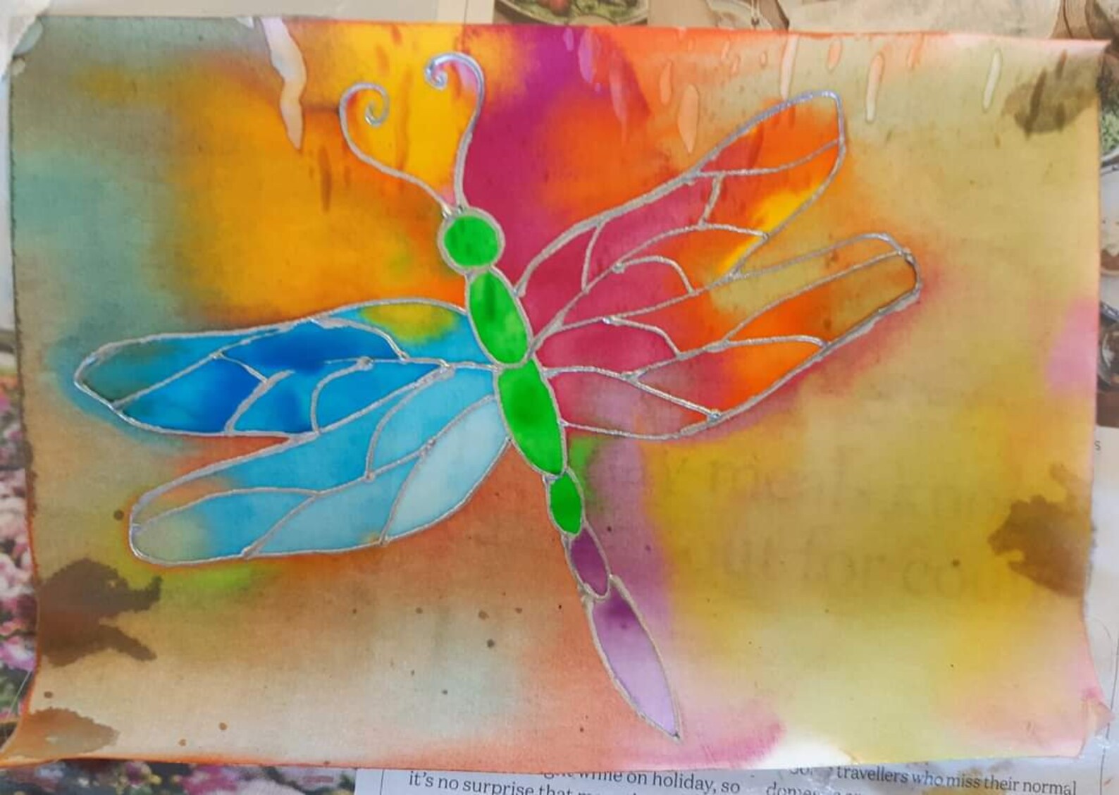 Beginners Silk Painting Kit Introduction for Children and - Etsy UK