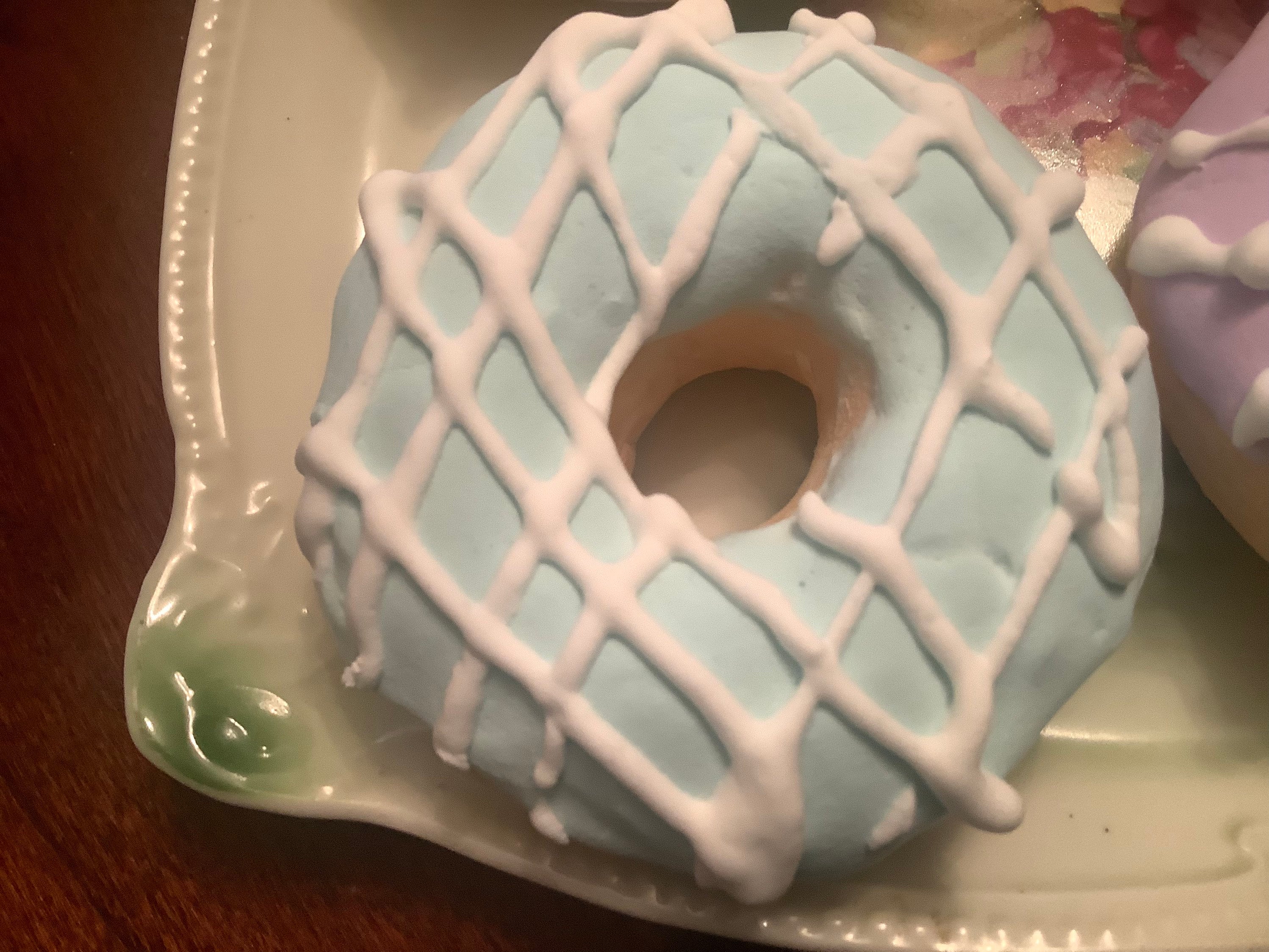 Shabby Chic Pastel Faux Donut - Etsy