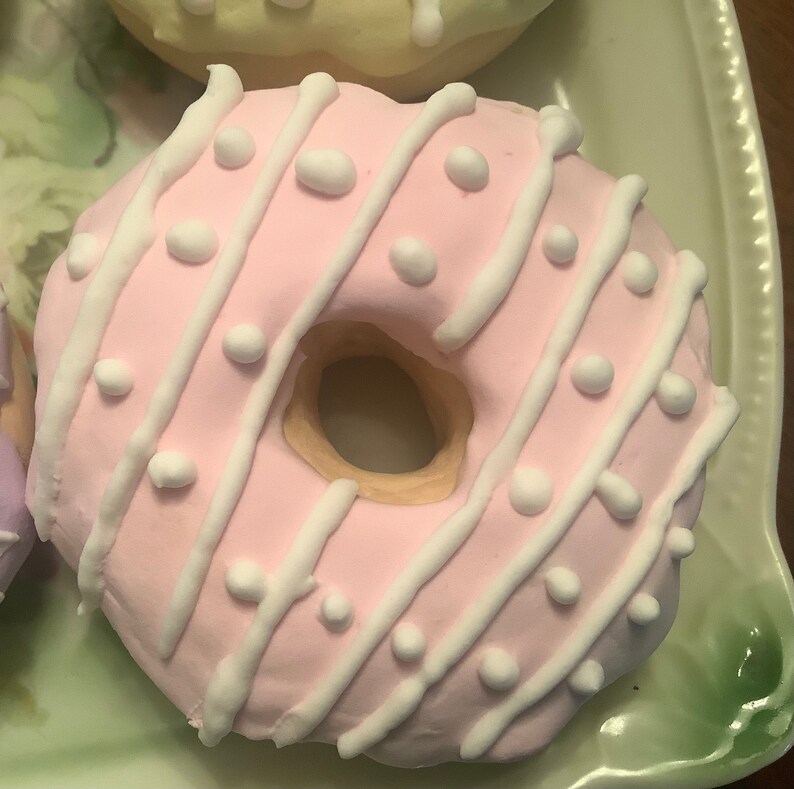 Shabby Chic Pastel Faux Donut - Etsy