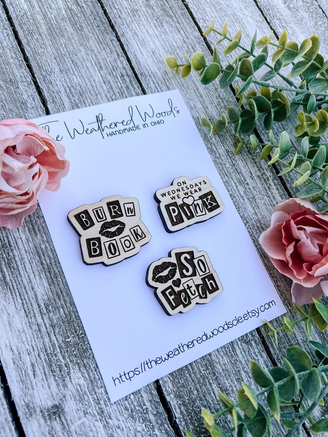 Mean Girls Magnet, Mean Girls Magnet Set, Mean Girls Gift, Burn Book ...