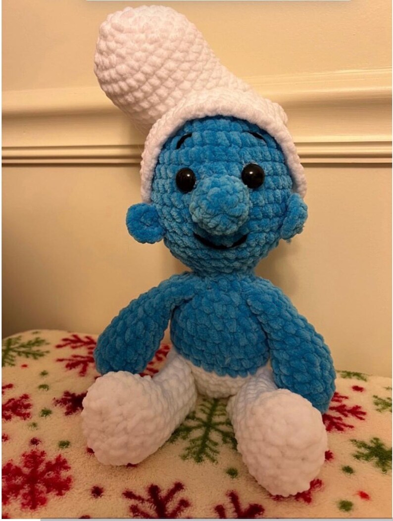 Crochet Smurf - Etsy