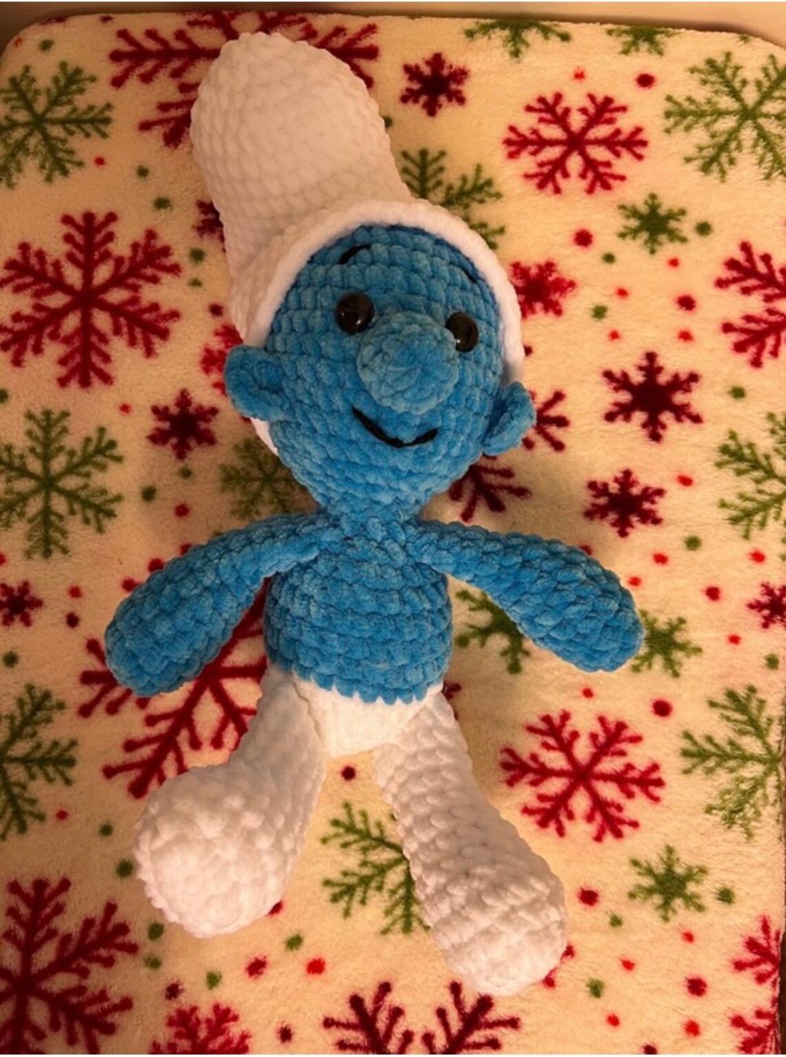Crochet Smurf - Etsy