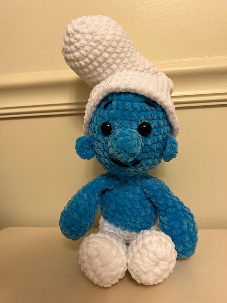 Crochet Smurf - Etsy