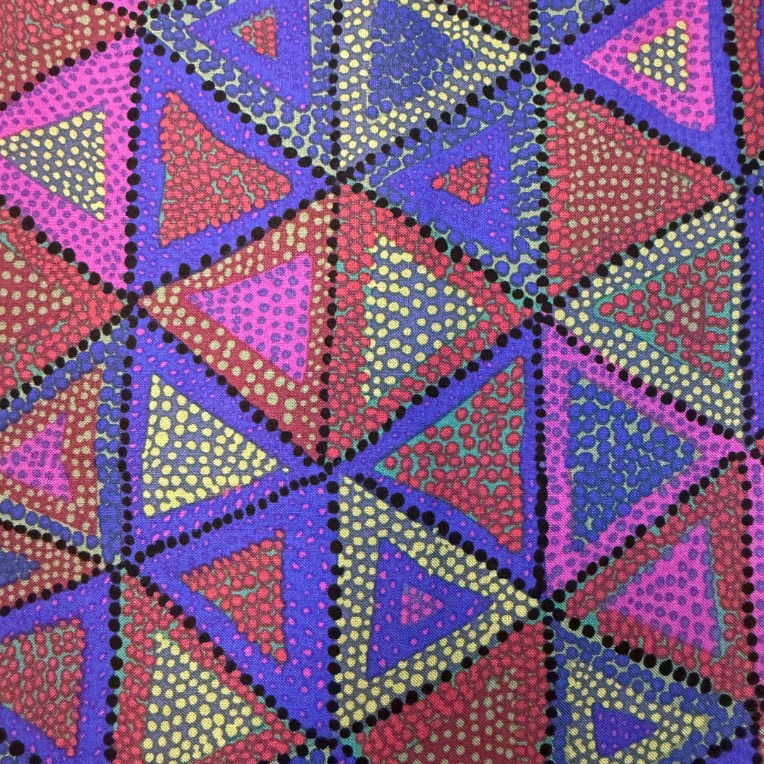 Free Spirit Fabrics: Beaded Tents Vintage Dark, Kaffe Fassett ...
