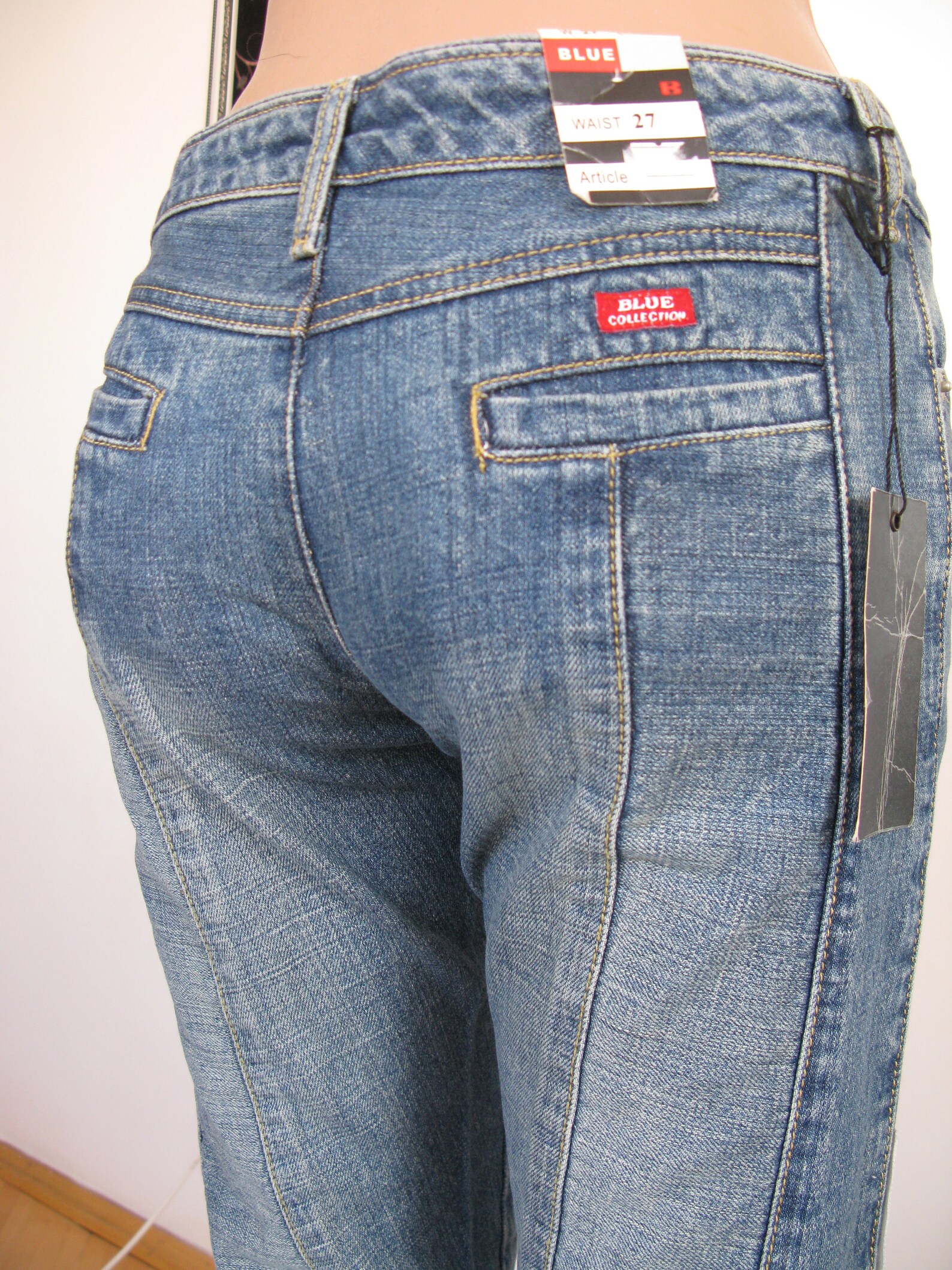 Jeans Art to Wear / XS Brandnew Jeans /OOAK Denim/ Beaded | Etsy